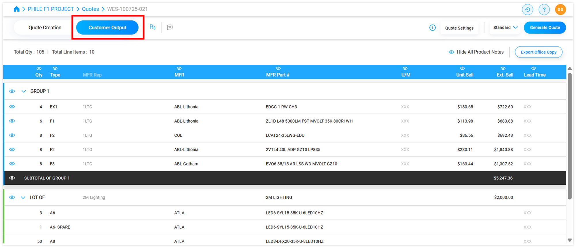 Tutorial - Add a Bid and Generate a Quote – QPM